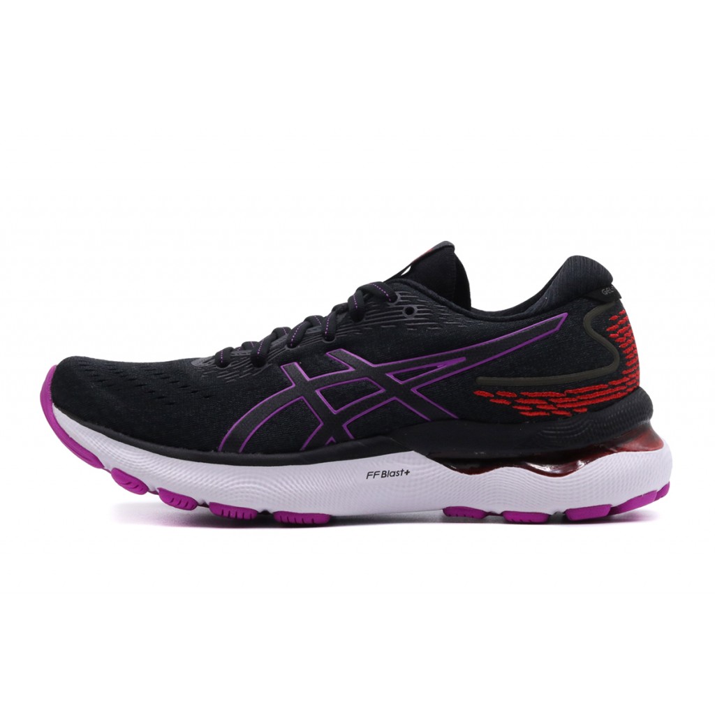 ASICS Gel-Nimbus 24 Αθλητικά Παπούτσια Για Τρέξιμο Μαύρα, Μωβ, Κόκκινα ...
