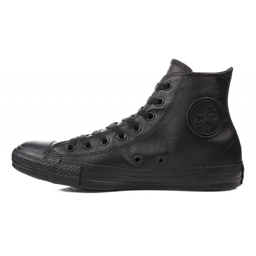 Converse Chuck Taylor All Star Leather Sneakers Μαύρα | Hall of Brands