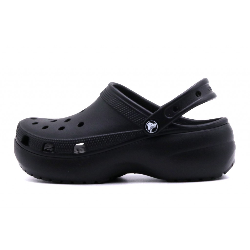 Crocs Classic Platform Σαμπό Μαύρα | Hall of Brands