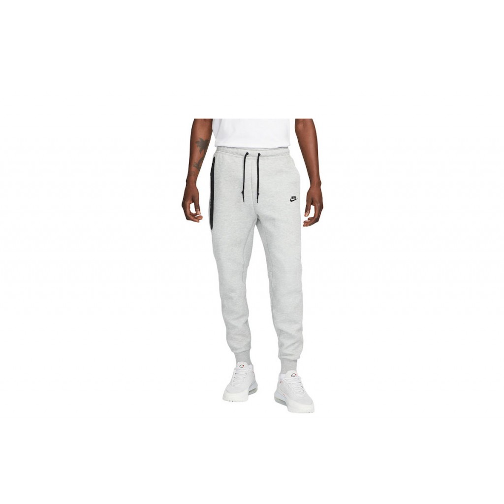 Nike Sportswear Tech Fleece Ανδρικό Παντελόνι Φόρμας Γκρι | Hall of Brands