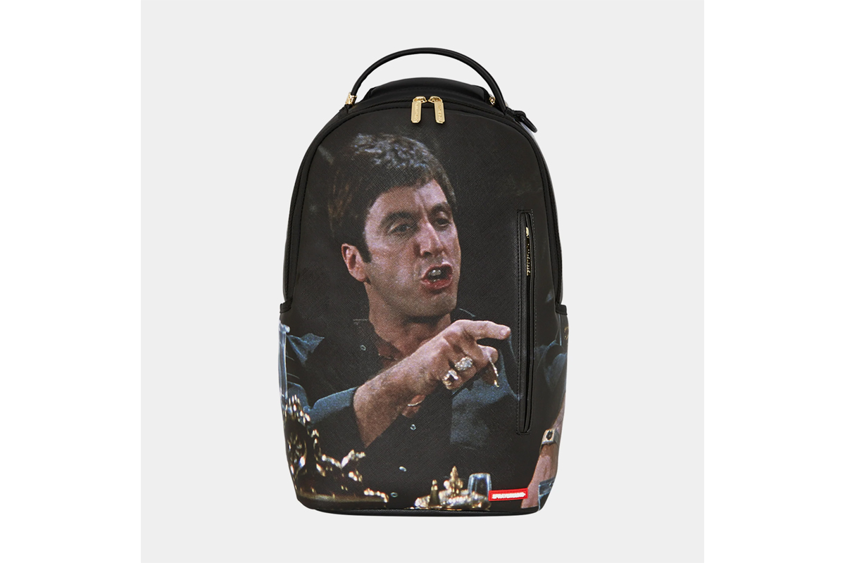 Sprayground Scarface Paint Dlxs Backpack Μαύρο